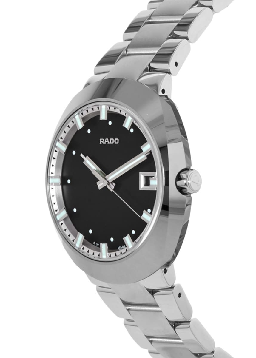 Rado D-Star Black Dial Steel Men's Watch R15945163 | WatchMaxx