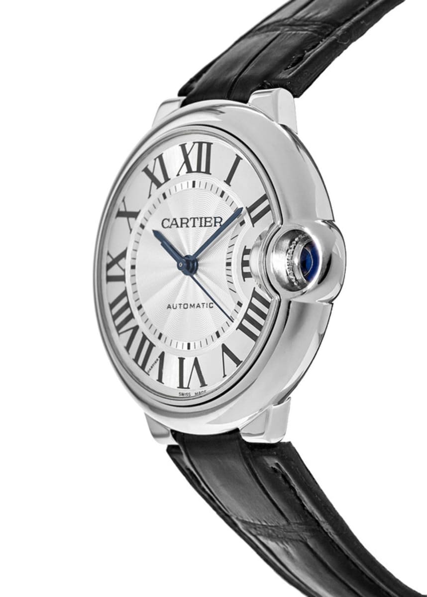 Cartier Ballon Bleu 36mm Automatic Midsize Women's Watch W69017Z4