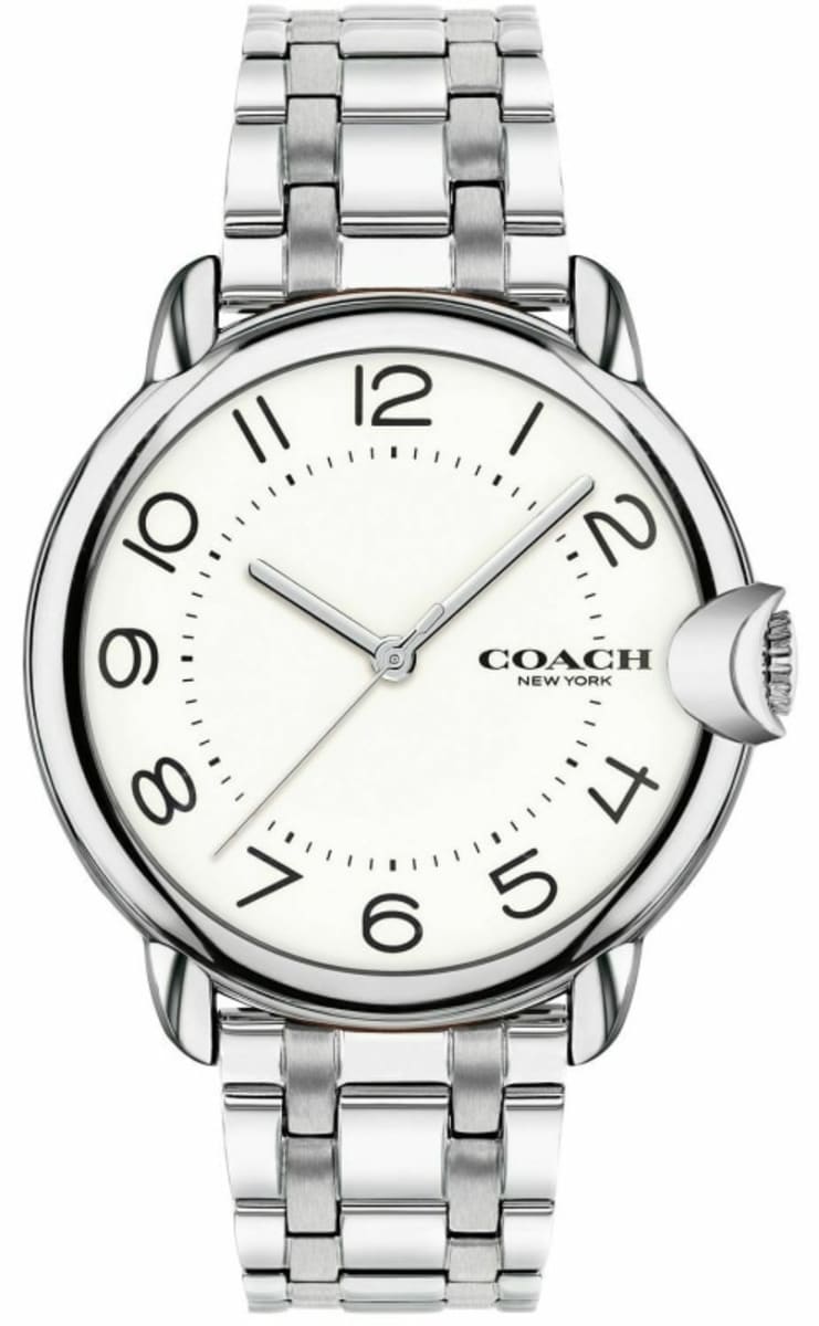 Coach Arden White Dial Steel Women's Watch 14503597 | WatchMaxx.com
