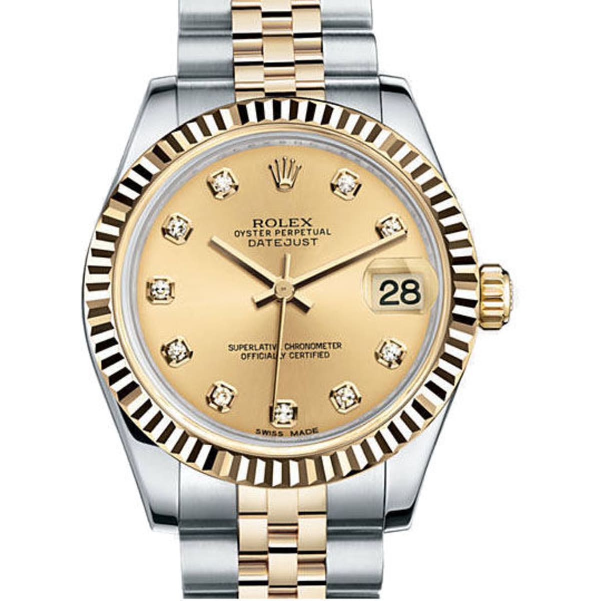 Rolex Datejust 31 Unisex Watch 178273-CHDJ | WatchMaxx.com