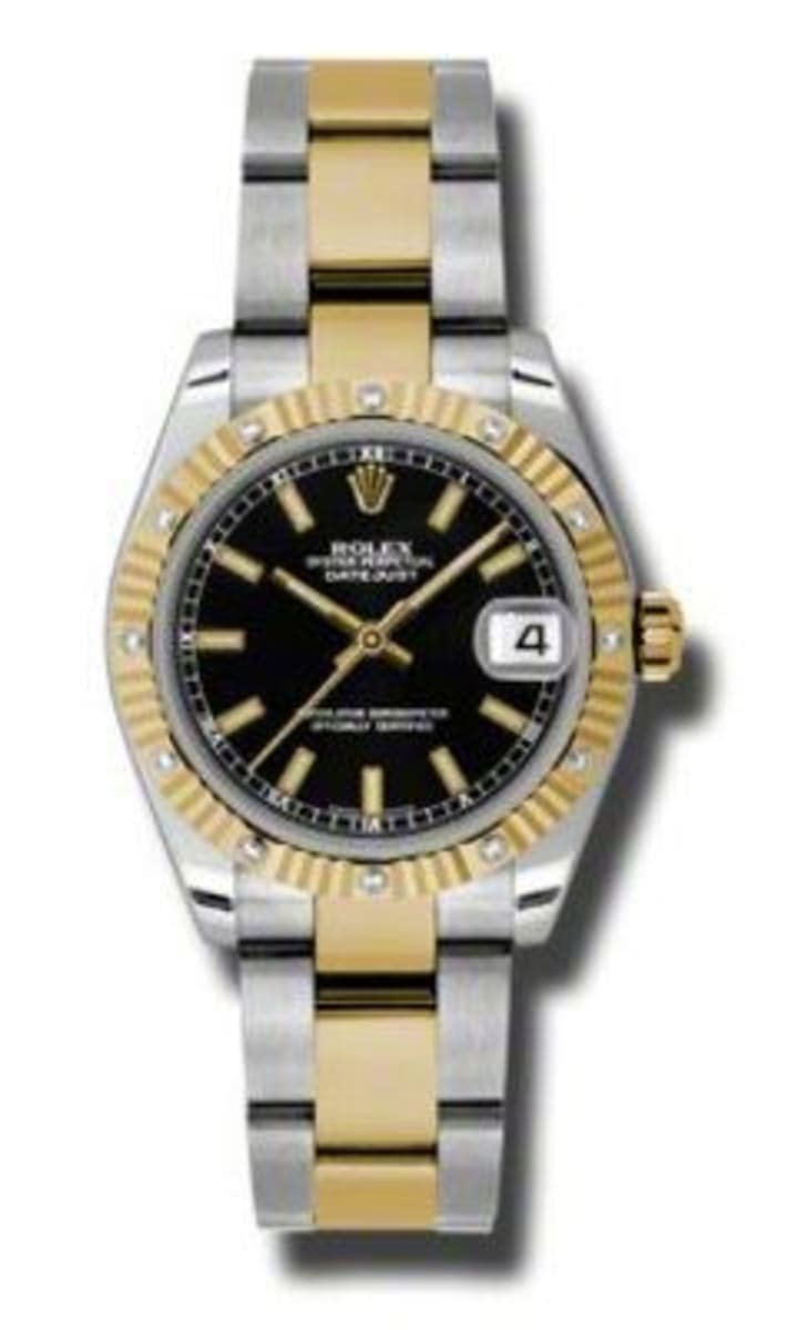 Rolex Datejust 31 Women's Watch 178313-BKIO | WatchMaxx.com