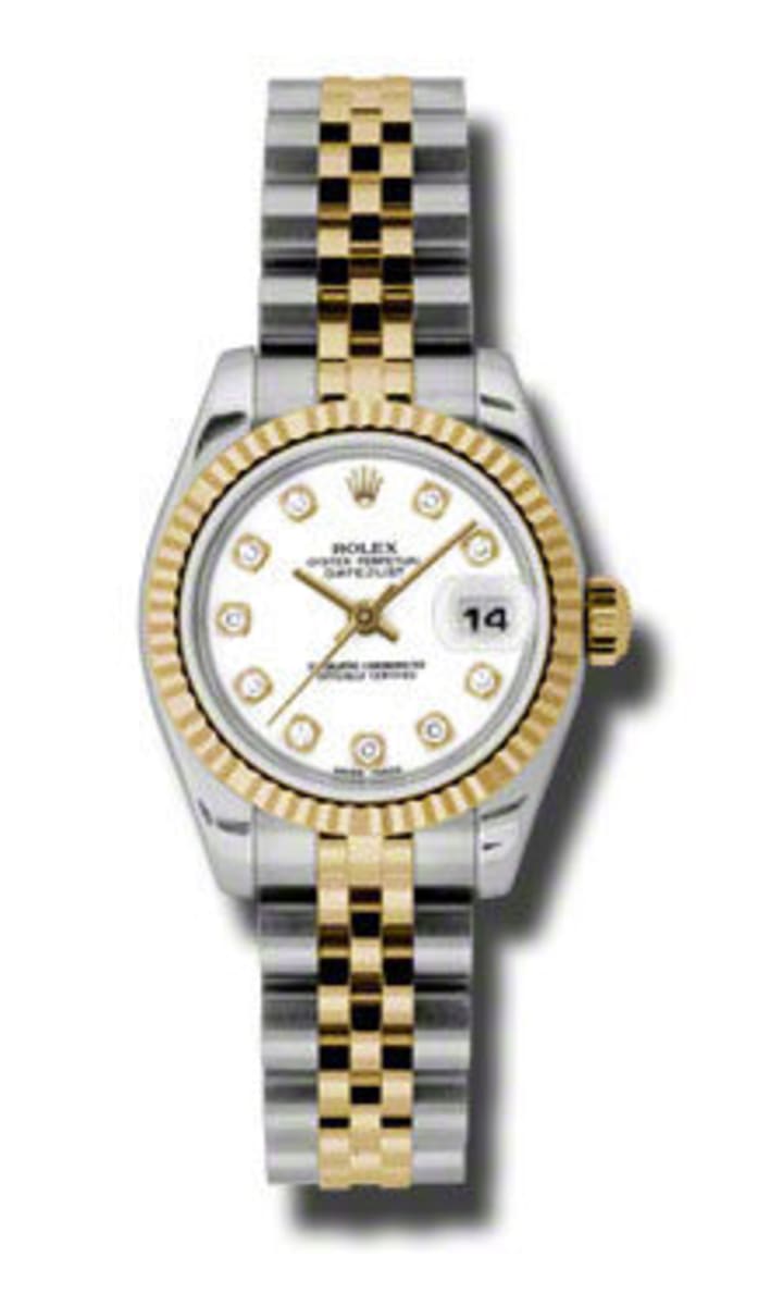 Rolex Datejust 26 Women's Watch 179173-WHDJ | WatchMaxx.com