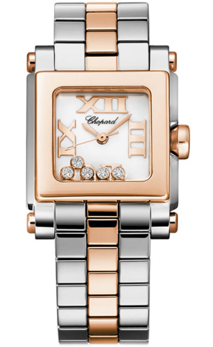 Chopard Happy Sport Square Small Women's Watch 278516-6002