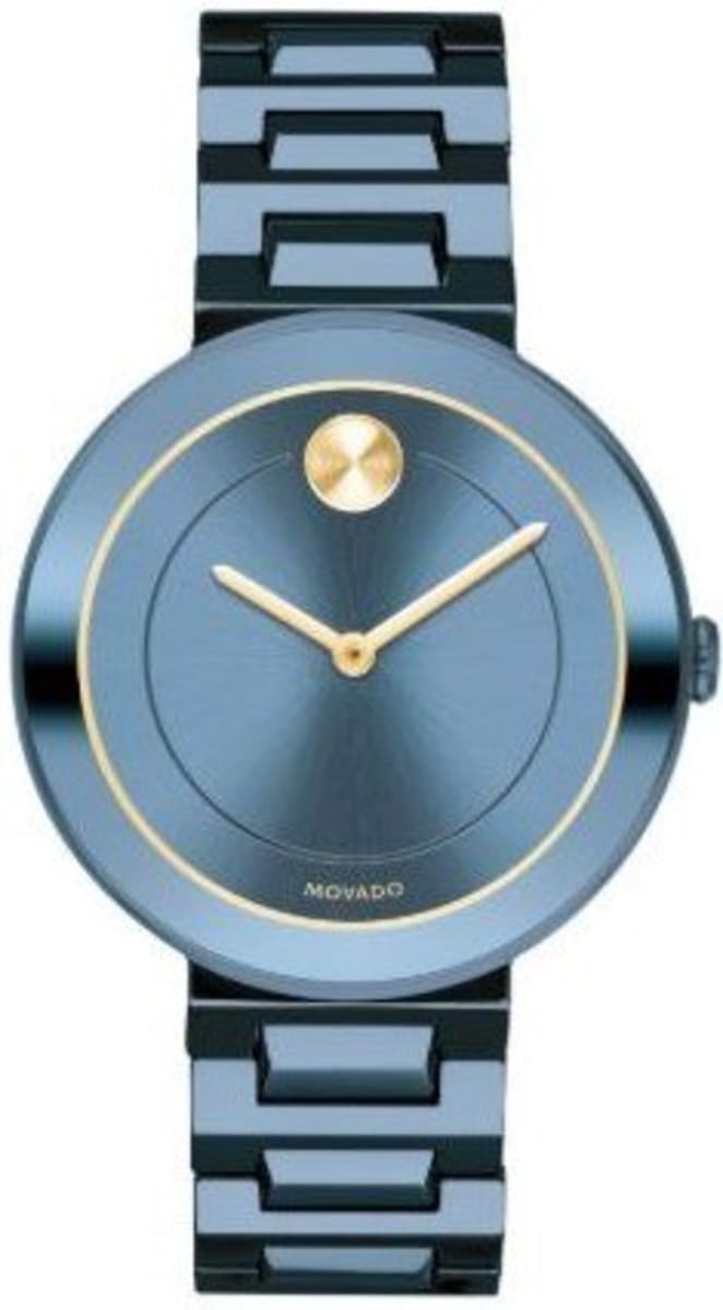 Movado Bold Blue Ion-plated Women's Watch 3600499 | WatchMaxx