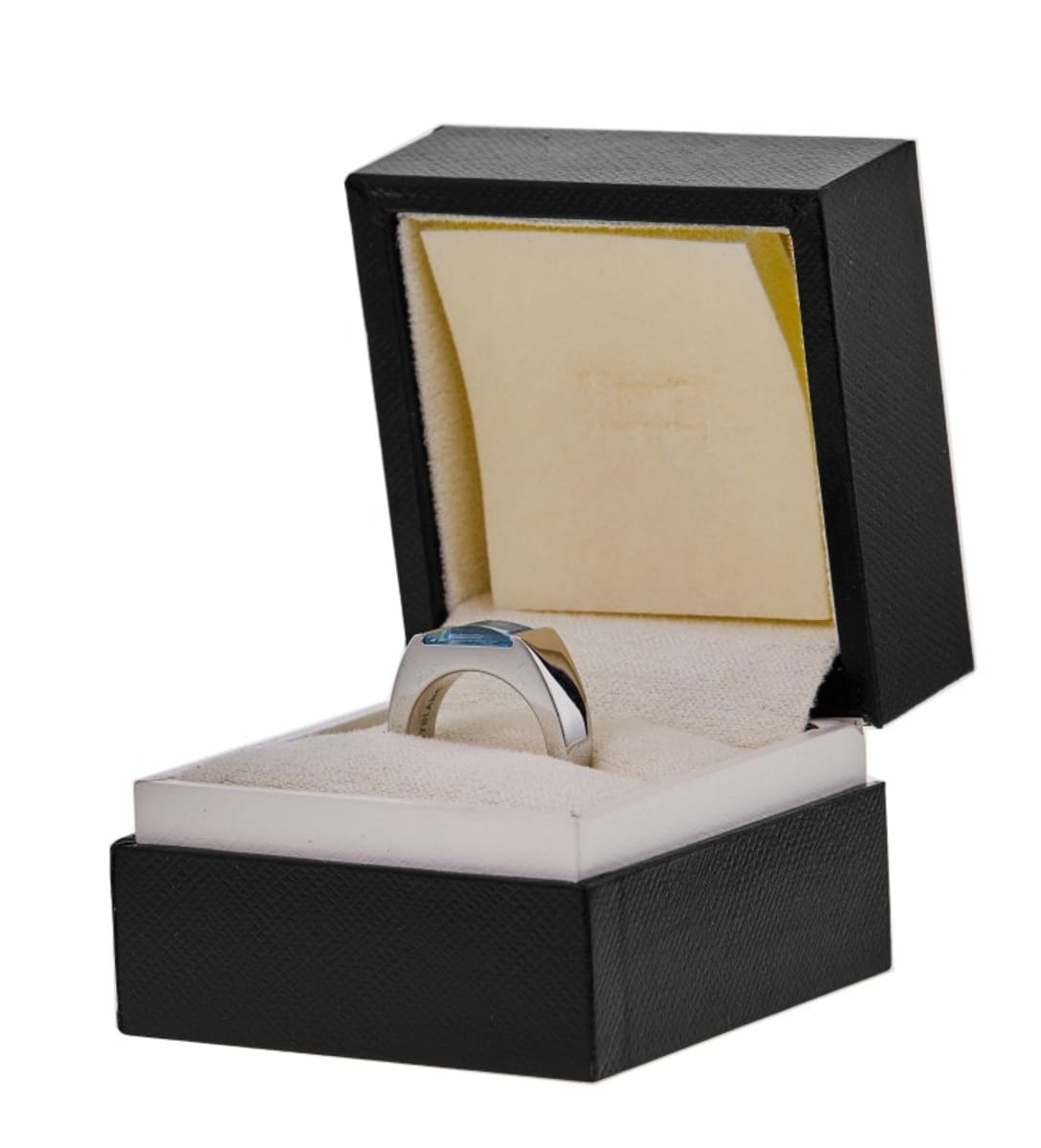 Montblanc Boheme Sterling Silver and Topaz Women's Ring 36237-SD