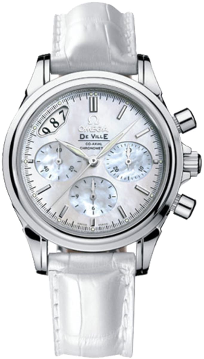Omega De Ville Chronograph Women's Watch 4878.70.36 | WatchMaxx.com