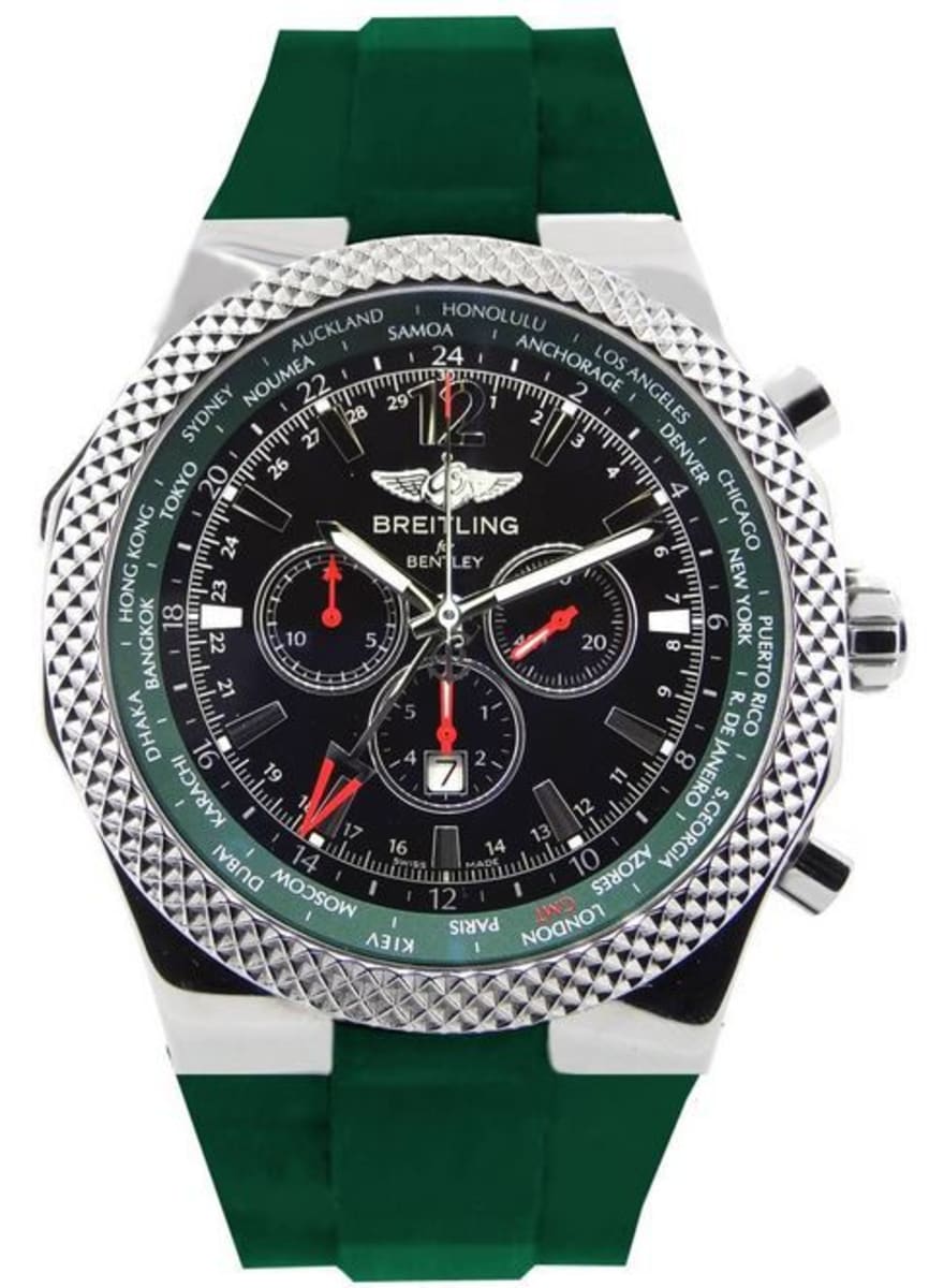 Breitling Bentley GMT Men's Watch A47362S4/B919-214S | WatchMaxx.com