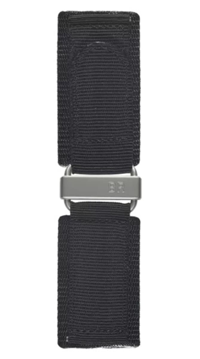 Bell & Ross 24mm Black Canvas Strap with Buckle B-F-004