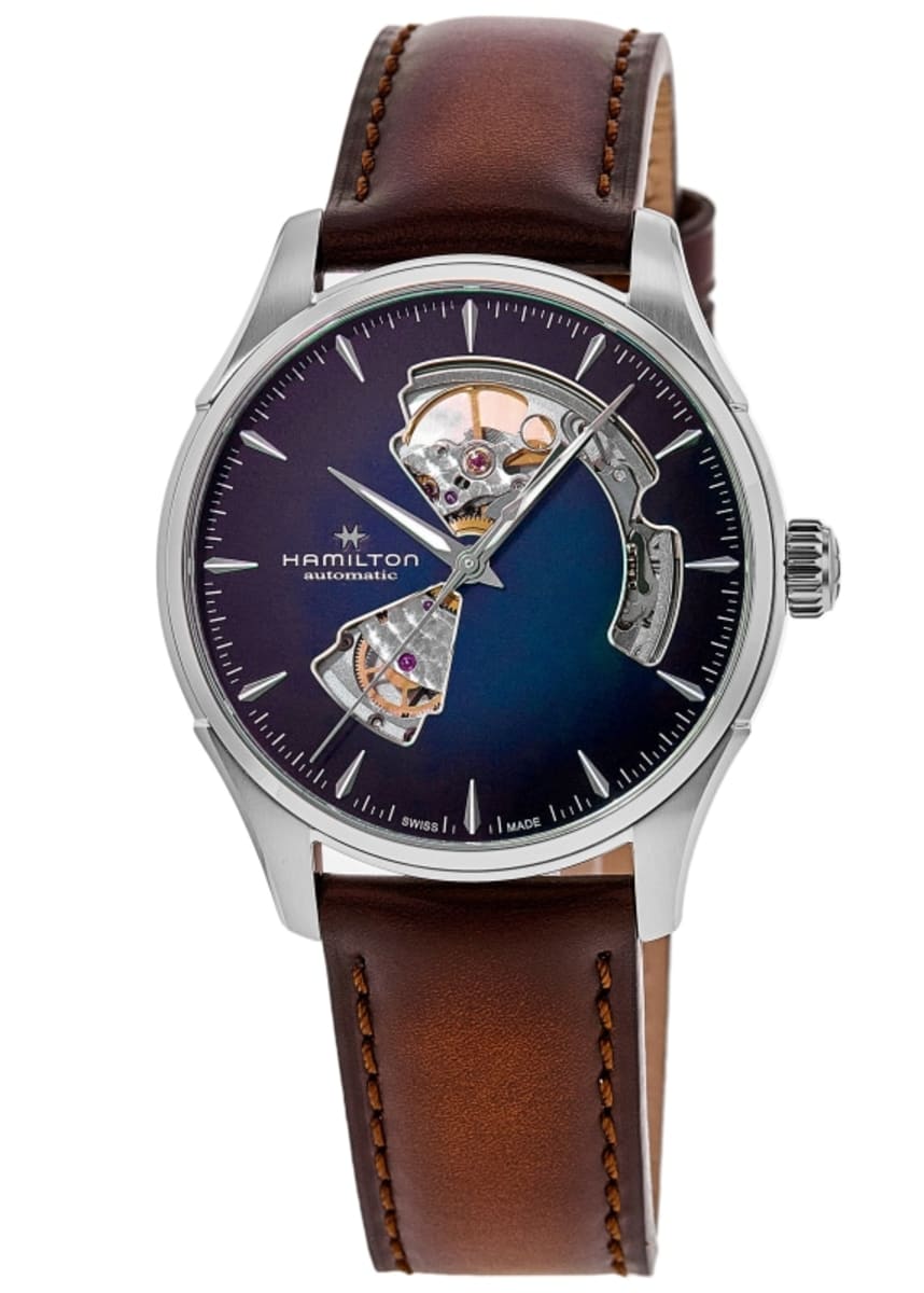 Hamilton Jazzmaster Open Heart Men's Watch H32675540 | WatchMaxx