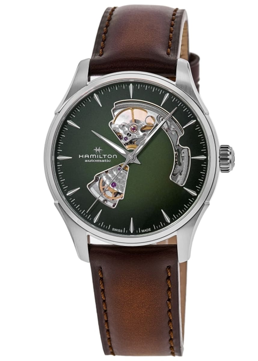 Hamilton Jazzmaster Open Heart Men's Watch H32675560 | WatchMaxx