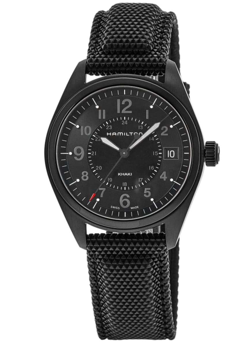 Hamilton Khaki Field Quartz Men's Watch H68401735 | WatchMaxx