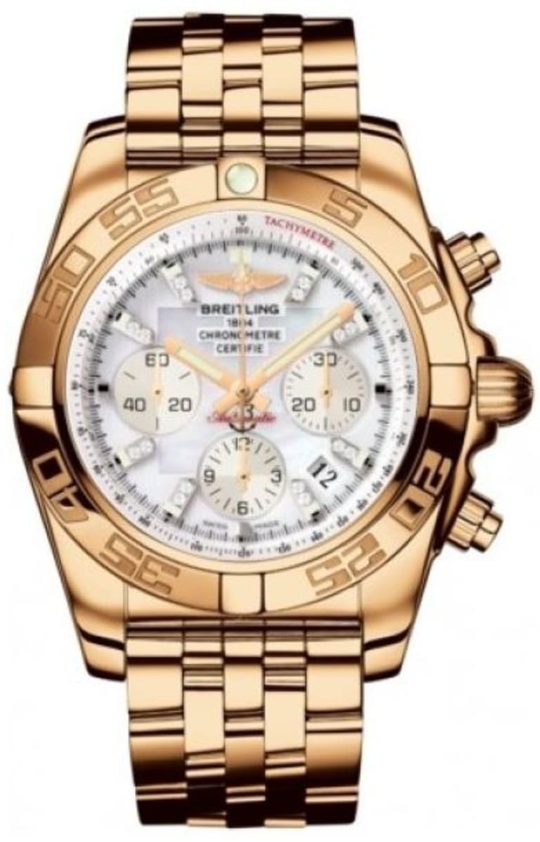 Breitling Chronomat 44 Men's Watch HB011012/A698-RG | WatchMaxx