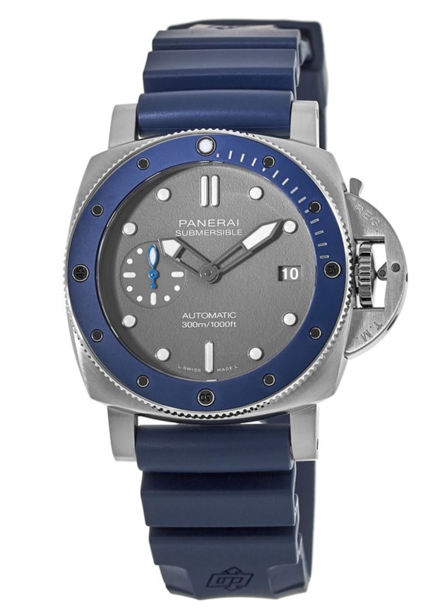 Panerai Luminor Submersible Grey Dial Men's Watch PAM00959