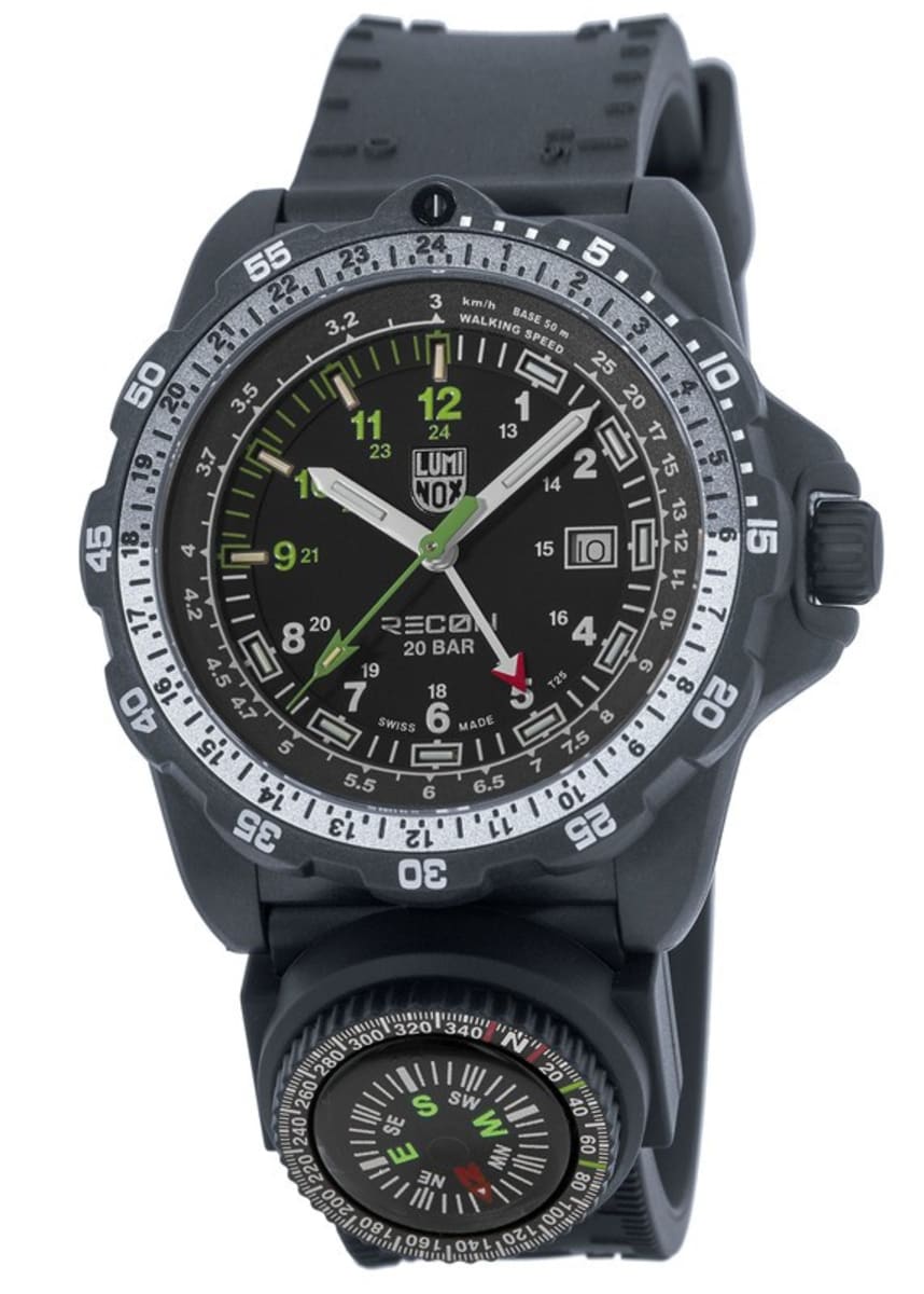 Luminox Black Dial Black Rubber Strap Men's Watch XL.8831.KM.F-PO