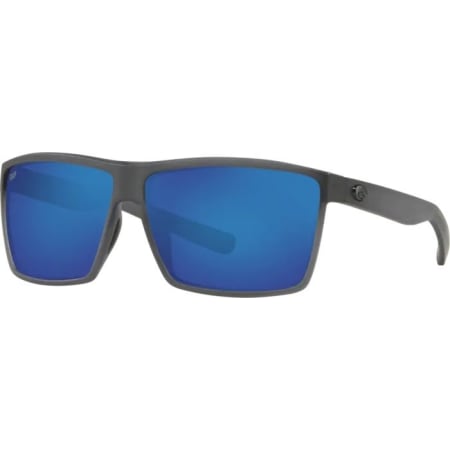 Costa Del Mar Rincon Matte Smoke Plastic Rectangular Blue Mirror Lens ...
