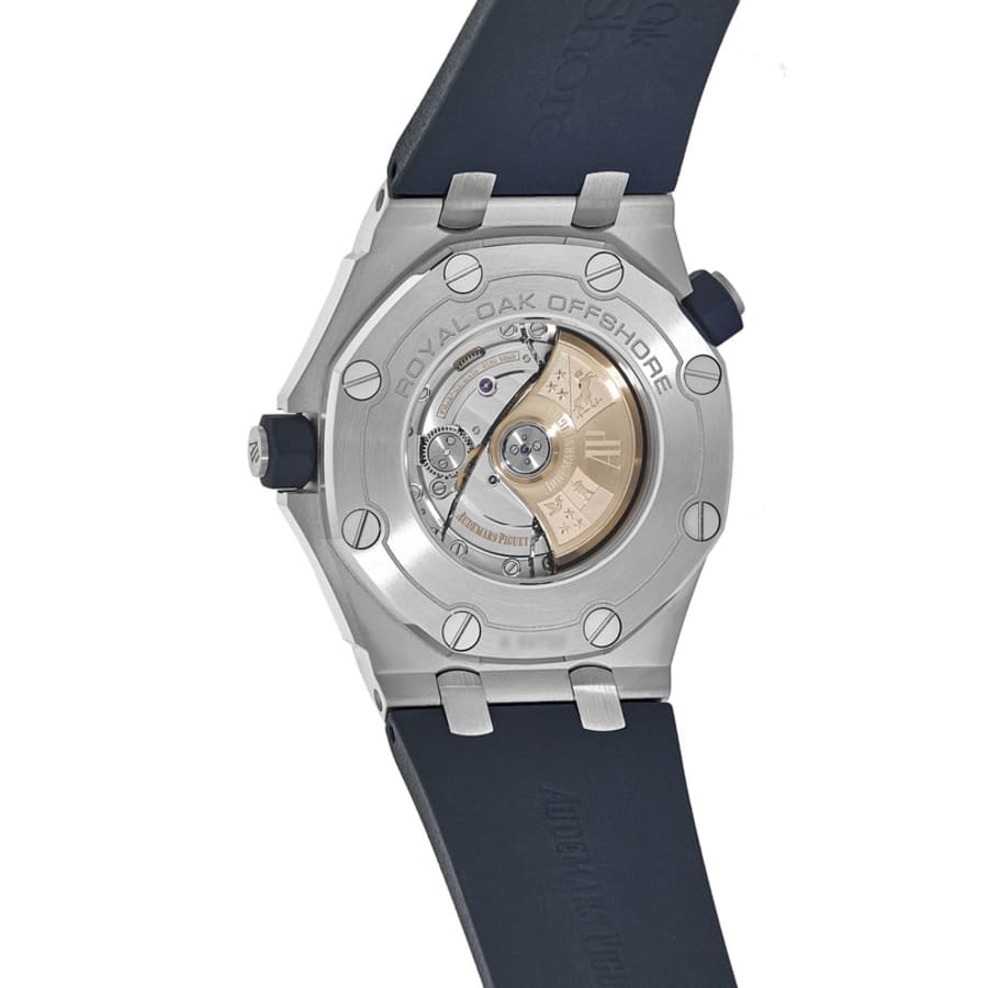 Audemars Piguet Royal Oak Offshore Automatic Blue Dial Blue Rubber ...