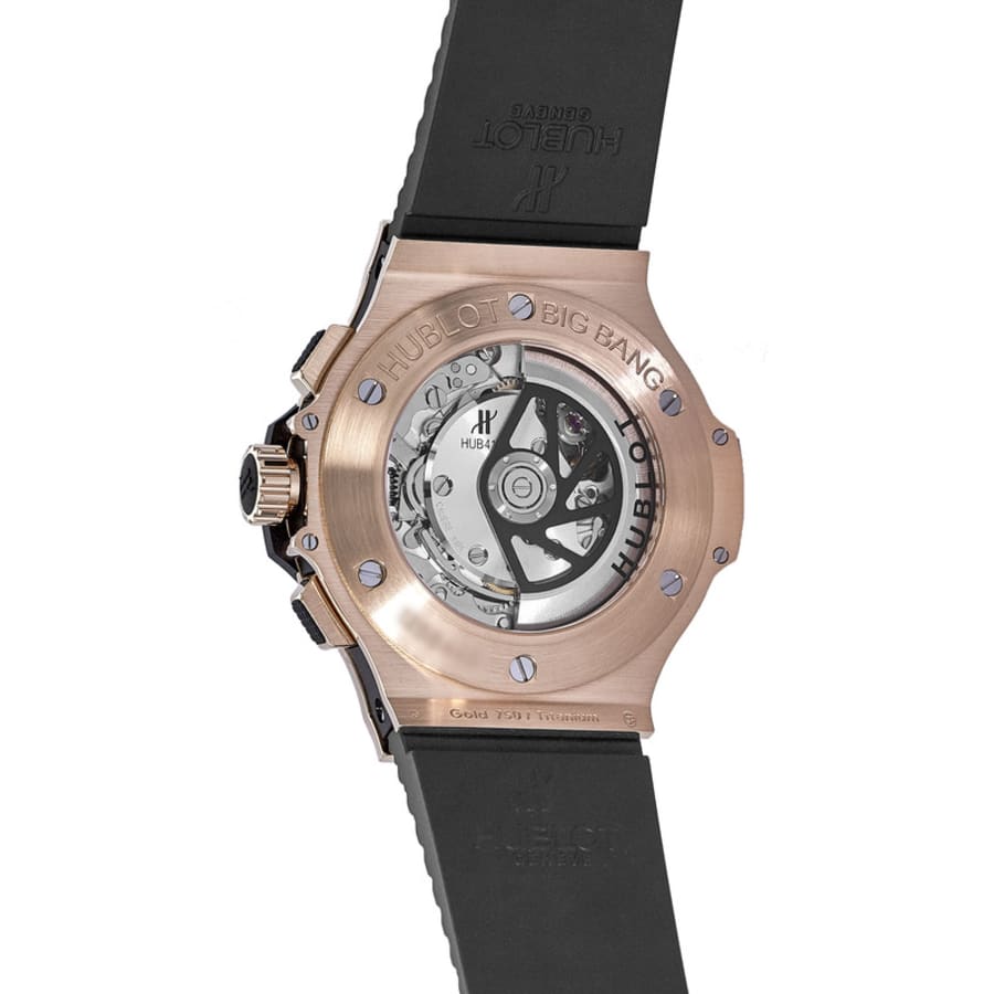 Hublot Big Bang 44mm 18kt Rose Gold Rubber Strap Men's Watch 301.PB.131.RX