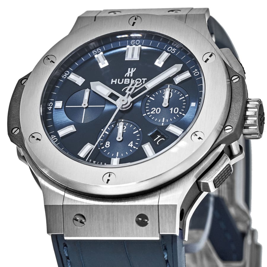 Hublot Big Bang 44mm Chronograph Blue Dial Men's Watch 301.SX.7170.LR
