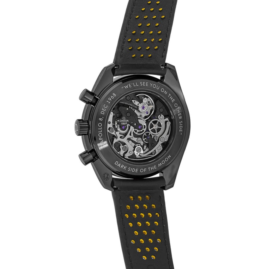 Omega Speedmaster Moonwatch Co-Axial Chronograph APOLLO 8 Dark Side of ... Omega Speedmaster Moonwatch Co-Axial Chronograph APOLLO 8 Dark Side of ...