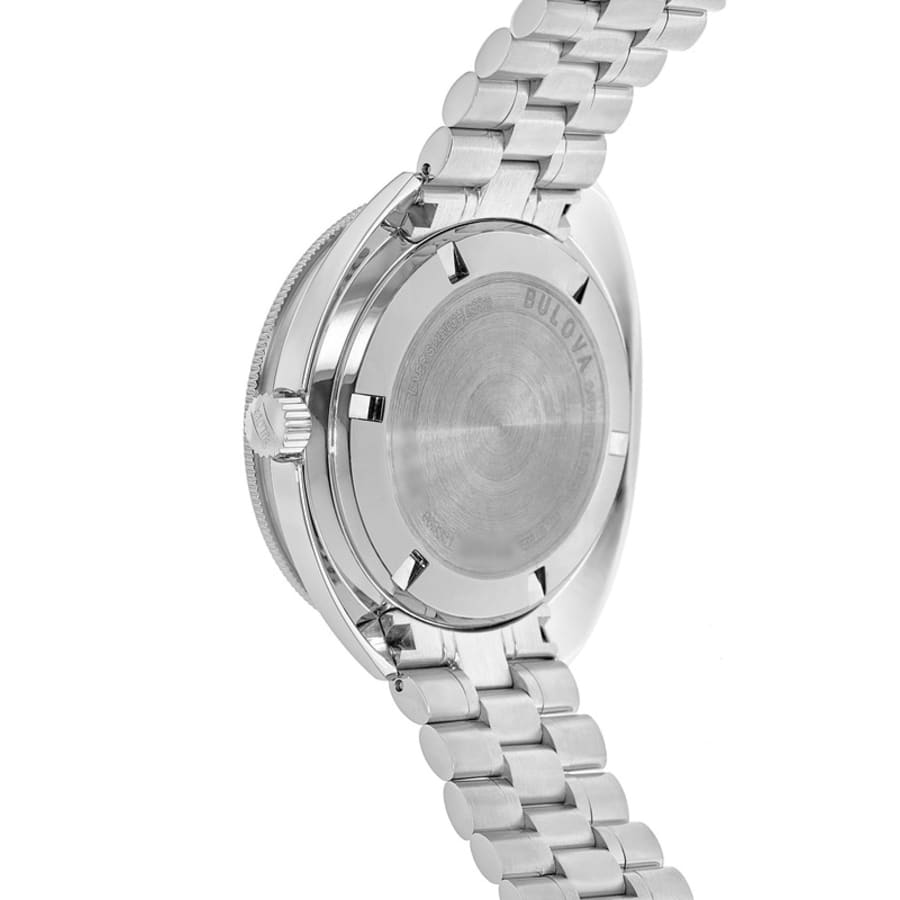 Bulova Oceanographer Automatic Blue Dial Stainless Steel Men's Watch 96B321