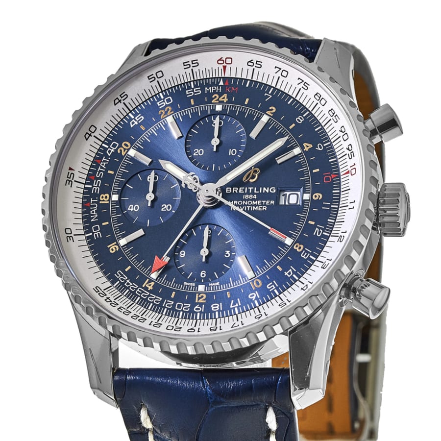 Breitling Navitimer Chronograph GMT 46 Men's Watch A24322121C2P2