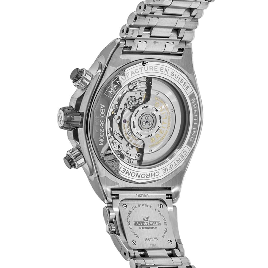 Breitling Super Chronomat B01 44 Men's Watch AB0136251B1A2 UTC