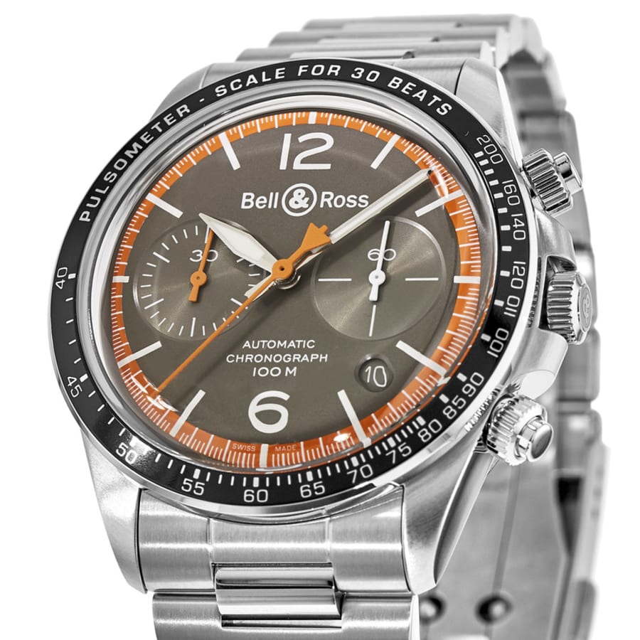 Bell & Ross BR V2-94 Garde Cotes Automatic Men's Watch BRV294-ORA-ST/SST