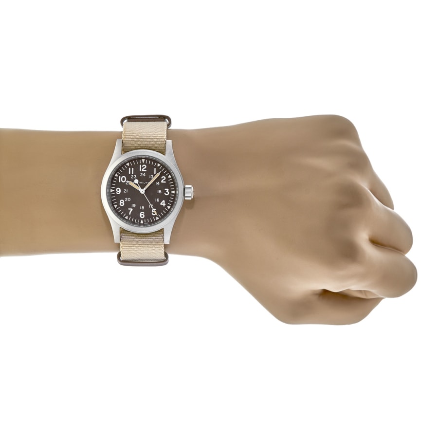 Hamilton Khaki Field Mechanical Men's Watch H69439901 | WatchMaxx