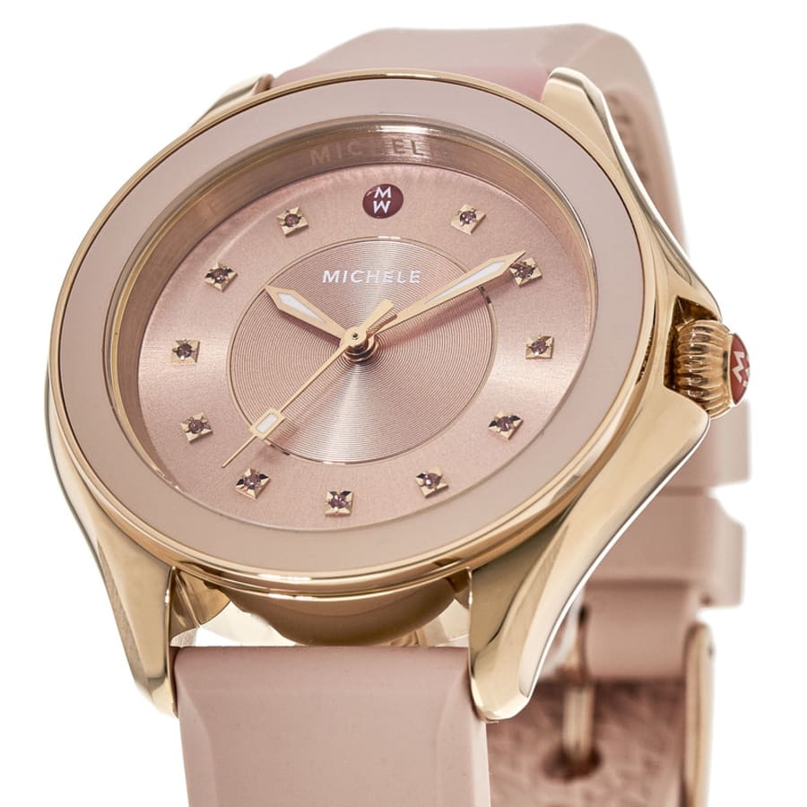 Michele Cape Rose Gold Tone Pink Women's Watch MWW27A000003