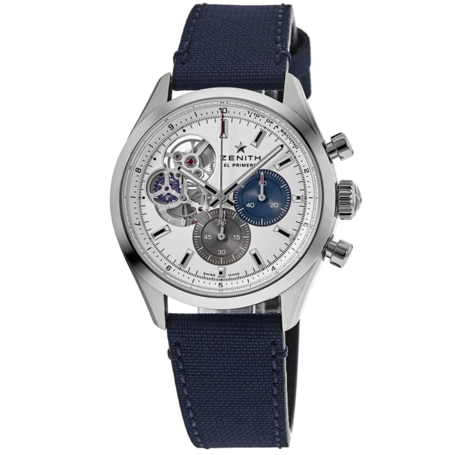 Zenith Chronomaster Open Silver Dial Automatic Men's Watch 03.3300.3604 ...