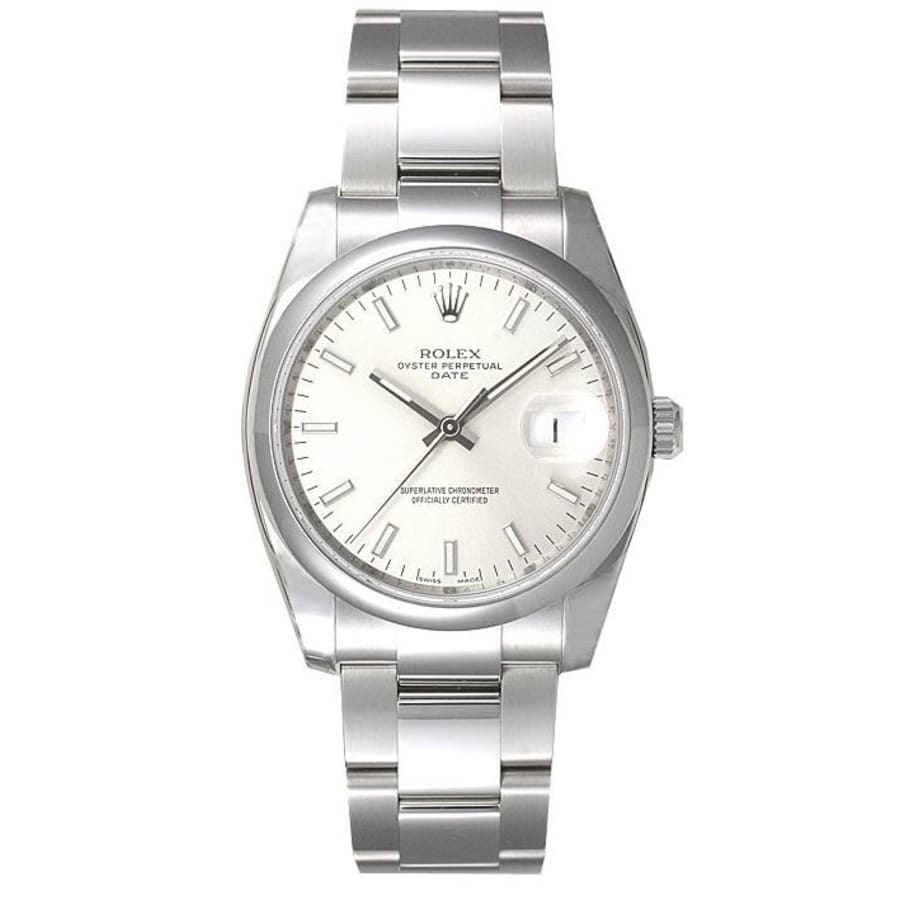 Rolex Oyster Perpetual Date Men's Watch 115200-SISO | WatchMaxx.com
