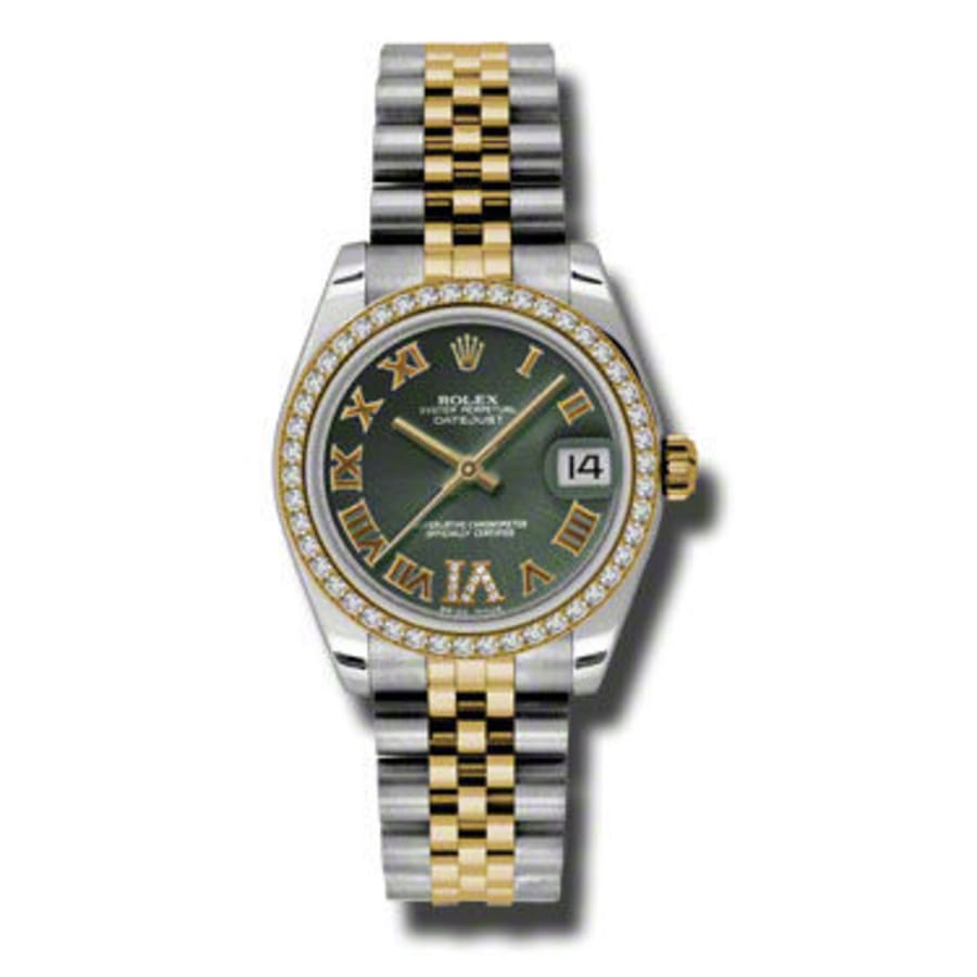 Rolex Datejust 31 Women's Watch 178383-GRERJ | WatchMaxx.com