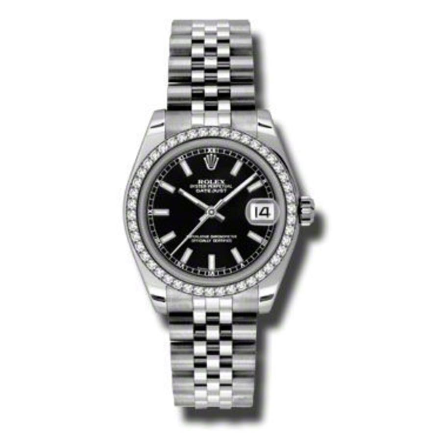Rolex Datejust 31 Women's Watch 178384-BKSJ | WatchMaxx.com