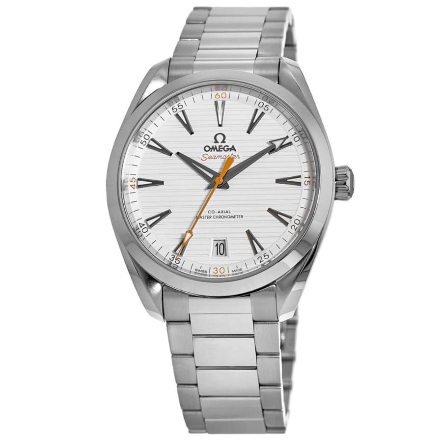Omega Seamaster Aqua Terra 150m Master Co-Axial Silver Dial Men's Watch ...