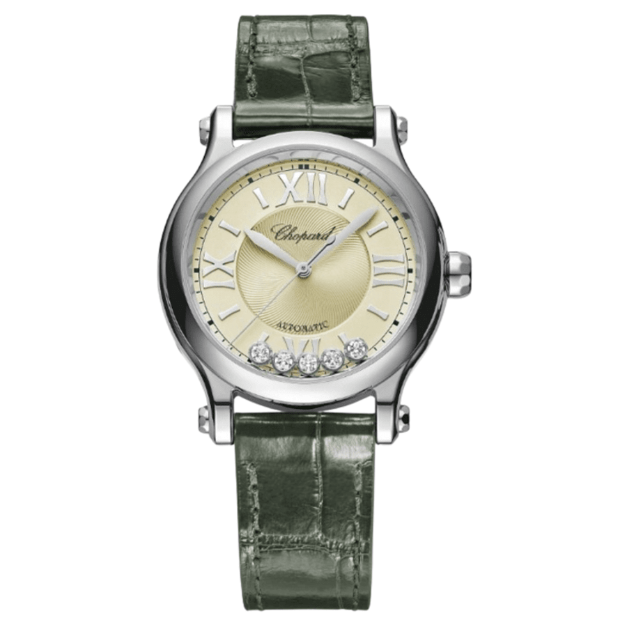 Chopard Happy Sport Automatic 33mm Women's Watch 278608-3010