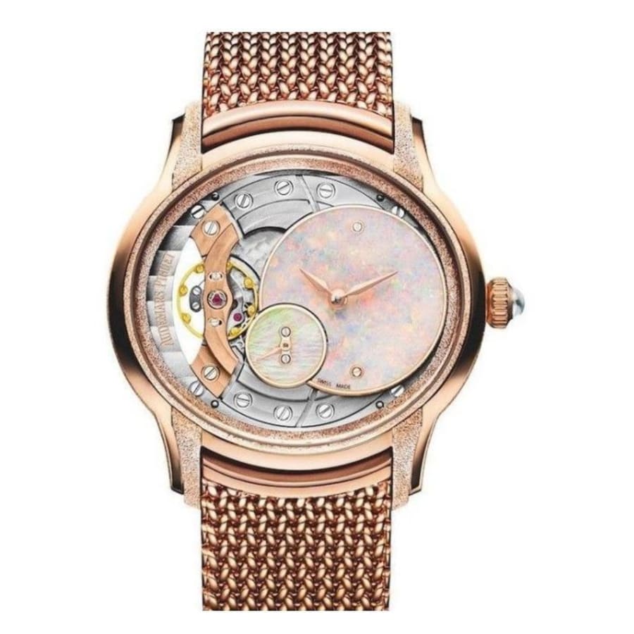 Audemars Piguet Millenary White Opal Dial Bracelet Women's Watch ...