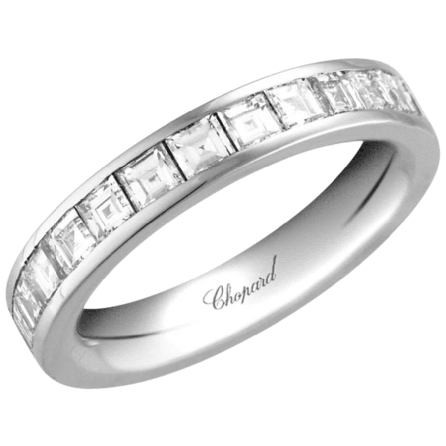 Chopard Timeless Platinum Wedding Women's Ring 827336-9110