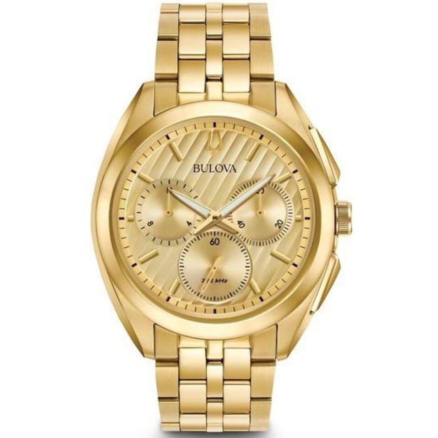 Bulova Curv Chronograph Men's Watch 97A125 | WatchMaxx