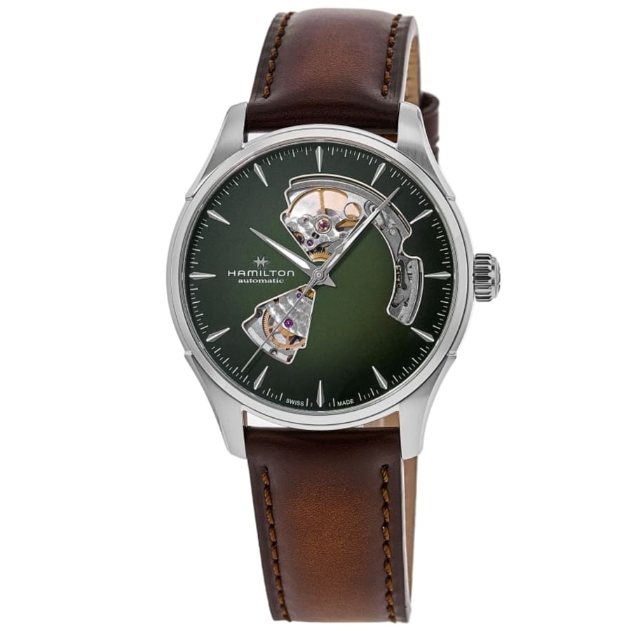 Hamilton Jazzmaster Open Heart Men's Watch H32675560 | WatchMaxx