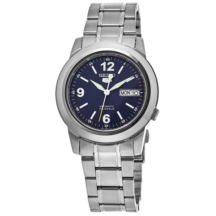 Seiko 5 Blue Dial Steel Men's Watch SNKE61K1 | WatchMaxx