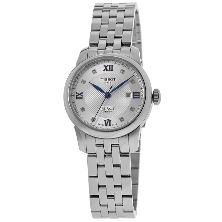 Tissot Le Locle Automatic 20th Anniversary Edition Silver Dial Steel Women's Watch T006.207.11 ...