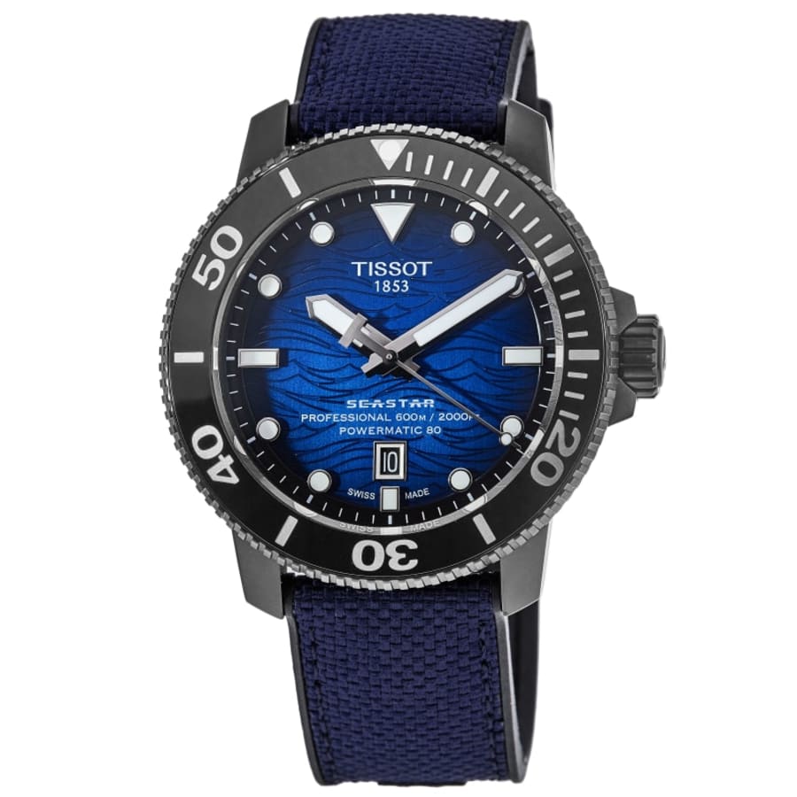 Tissot Seastar 2000 Professional Automatic Blue Dial Rubber Strap Men s Tissot Seastar 2000 Professional Automatic Blue Dial Rubber Strap Men s