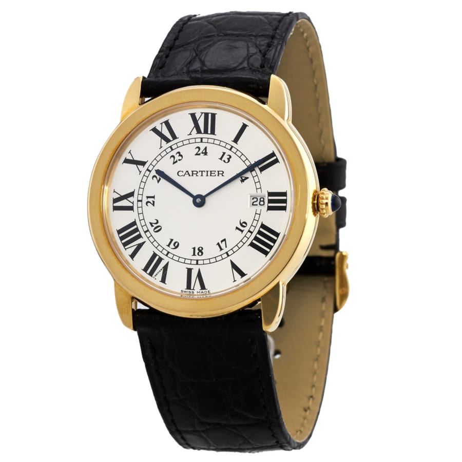 Cartier Ronde Solo Midsize 36mm Women's Watch W6700455 | WatchMaxx.com