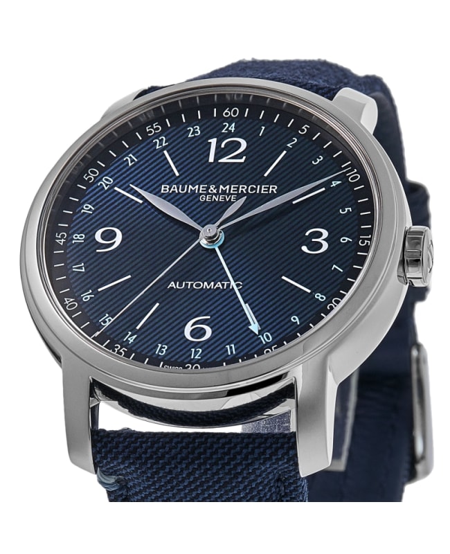 Baume & Mercier Classima Automatic GMT Dual Time Blue Dial Baume & Mercier Classima Automatic GMT Dual Time Blue Dial