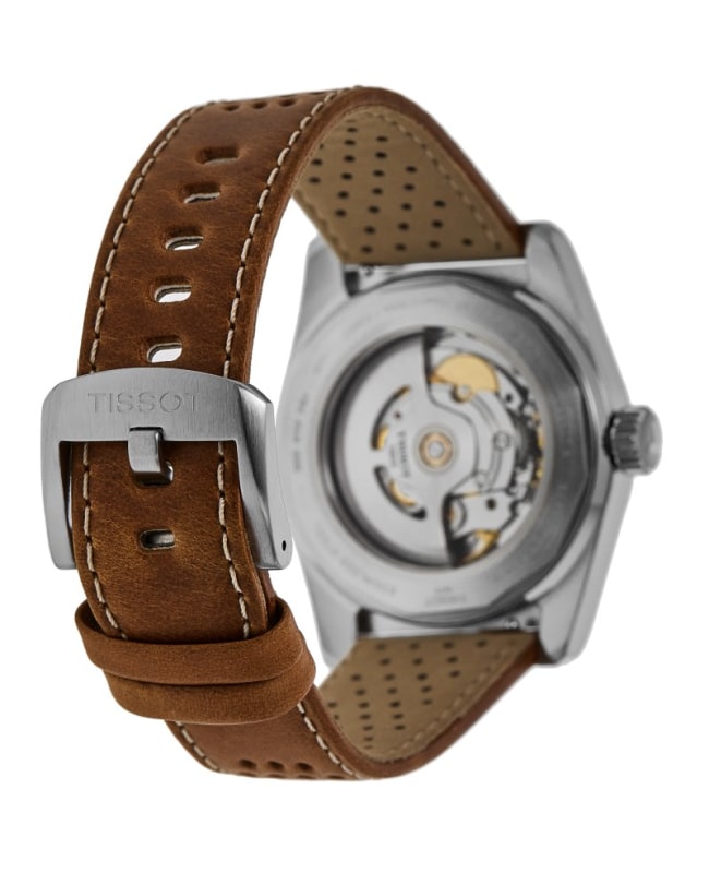Tissot PR516 Powermatic 80 Automatic Black Dial Leather Tissot PR516 Powermatic 80 Automatic Black Dial Leather