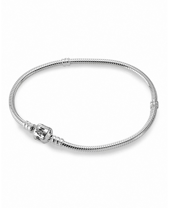Pandora Iconic 20cm Silver Charm Bangle Bracelet 590702HV-20