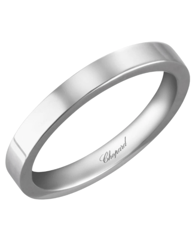 Chopard Timeless 18K White Gold Wedding Women's Ring 827327-1110