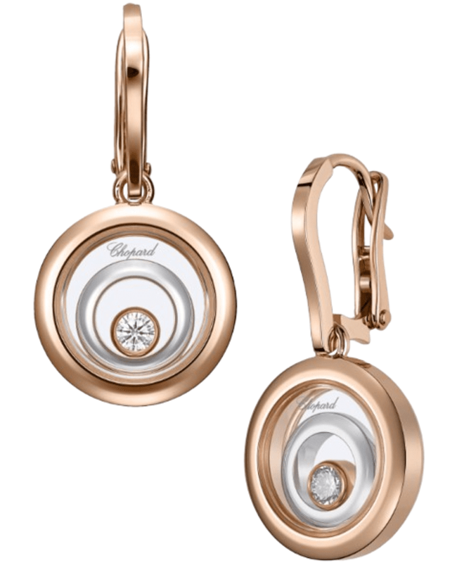 Chopard Happy Spirit Icons 18K White and Rose Gold Diamond Women's ...