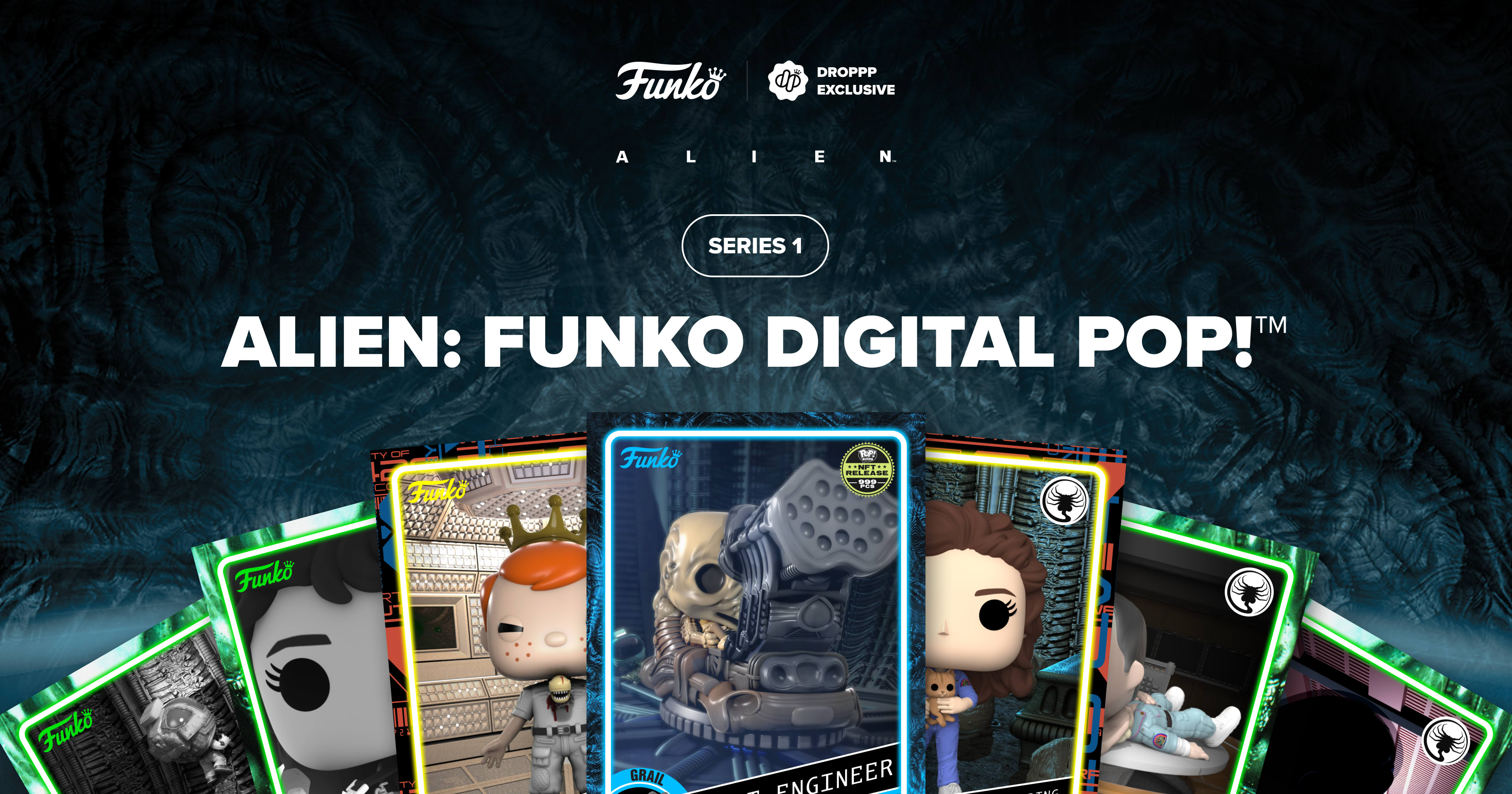 Alien: Funko Digital Pop!™ Series 1 - Droppp