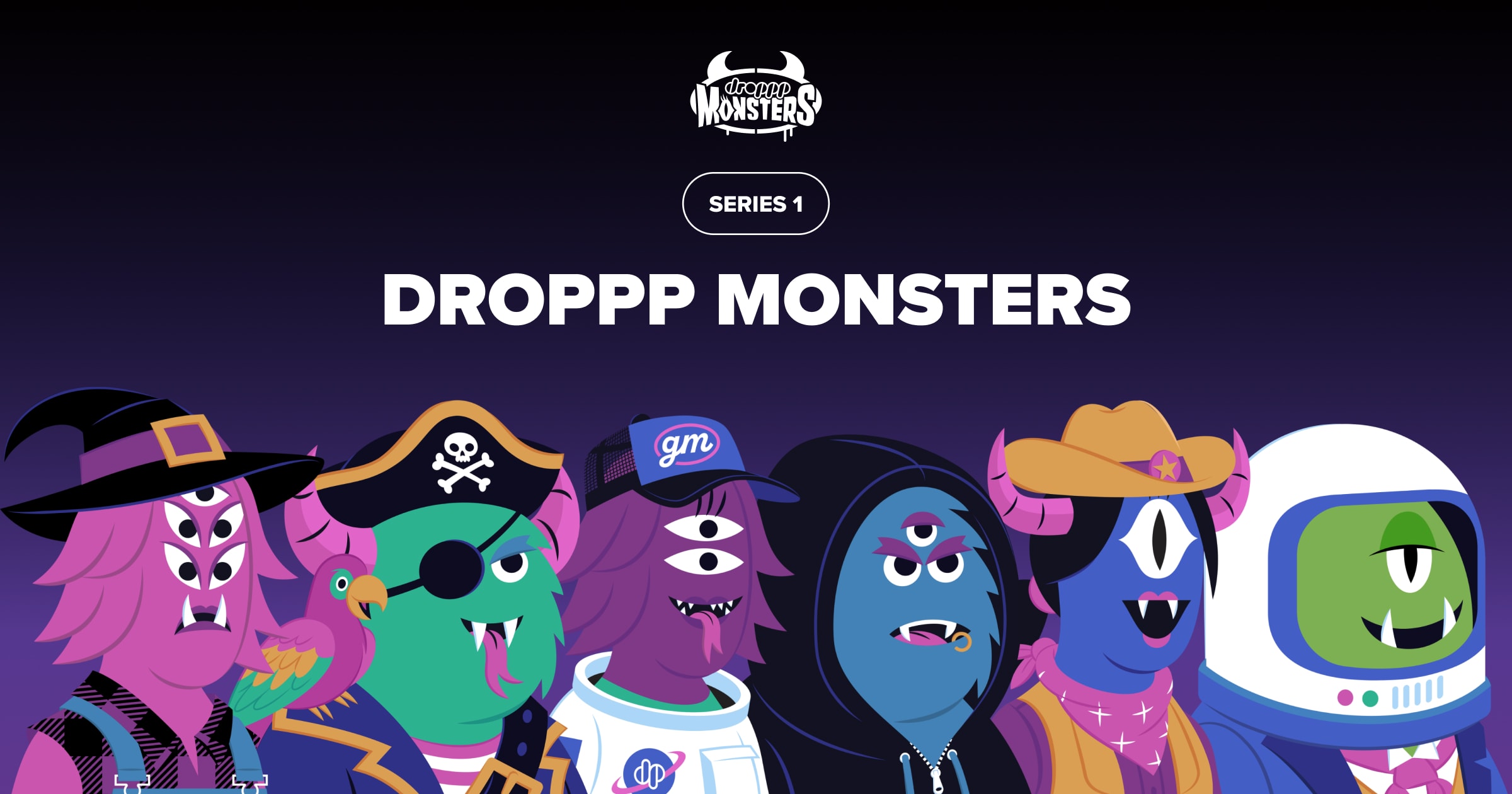 Droppp Monsters Series 1 - Droppp